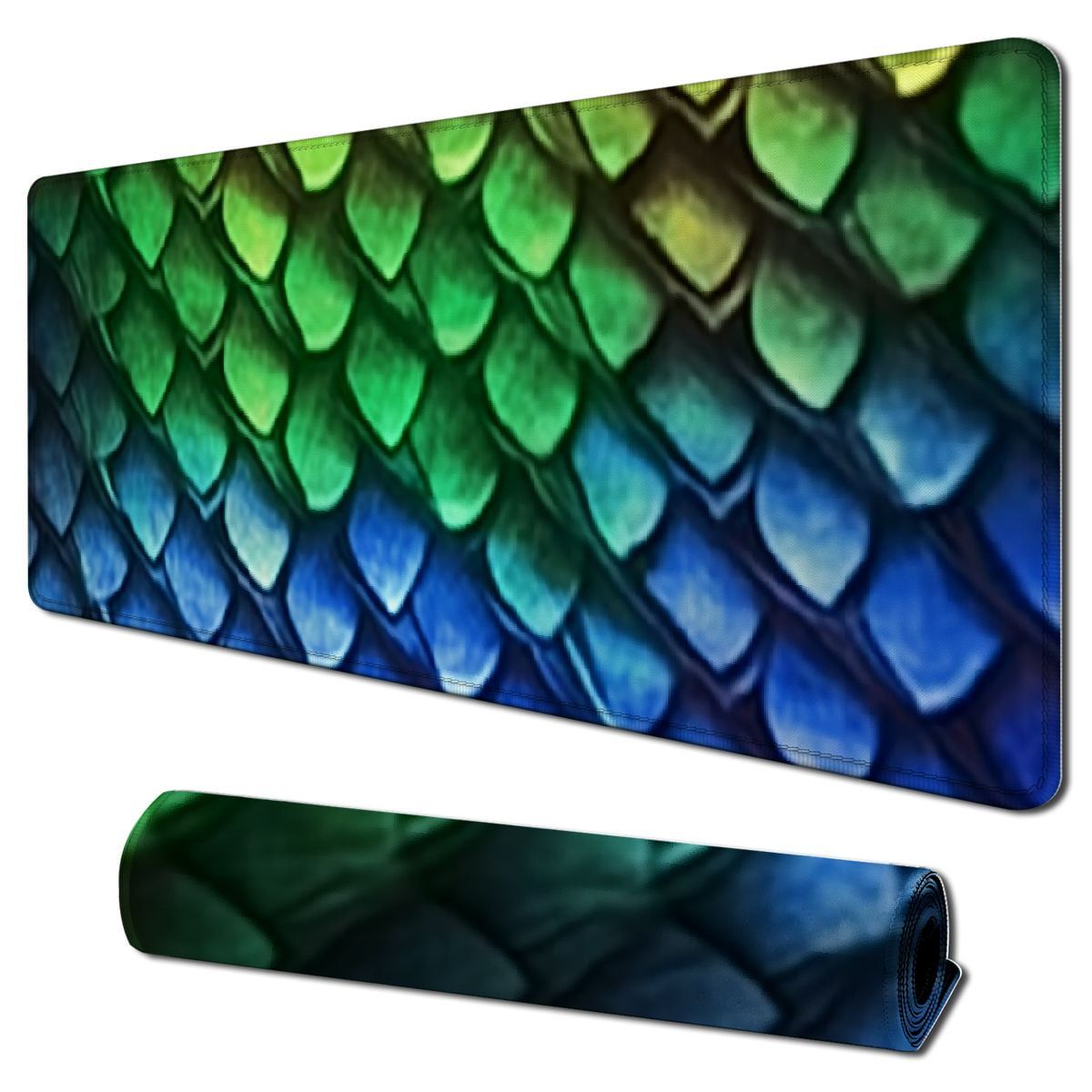 Large Gaming Mouse Pad Desk Keyboard Pad Mat for Work, Play, Office ...