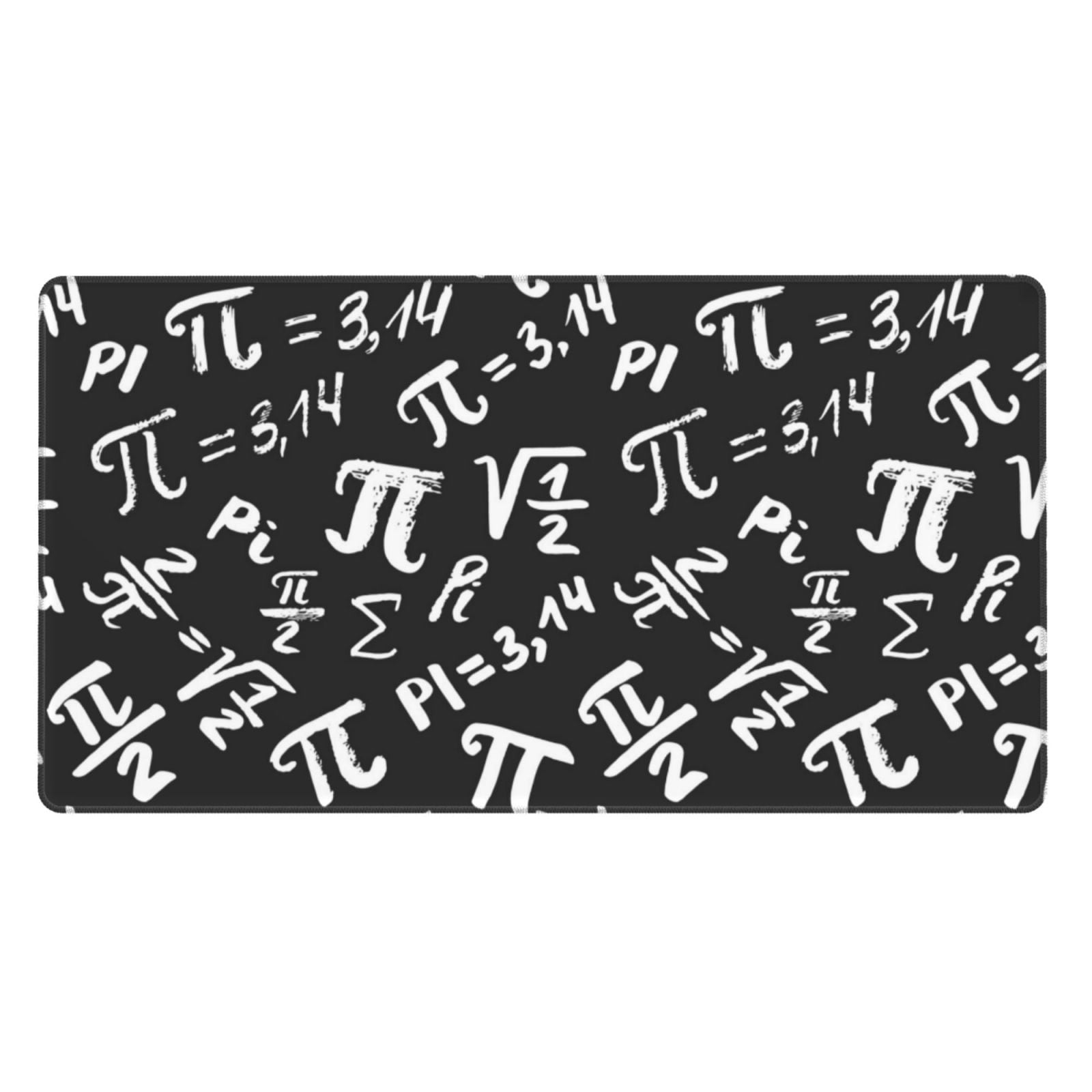 Large Gaming Mouse Pad - hilarious Math Symbol Print Non-Slip Rubber ...