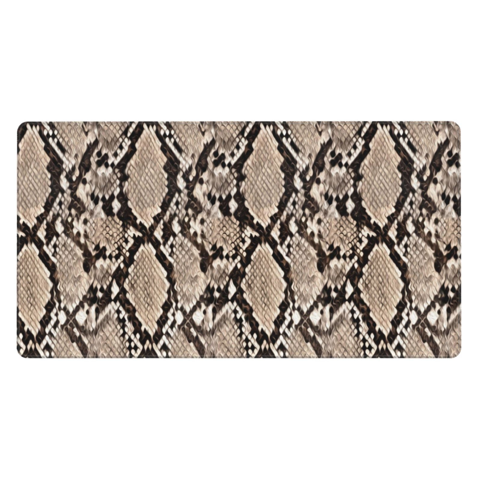 Large Gaming Mouse Pad - snake Camouflage Print Non-Slip Rubber Base ...