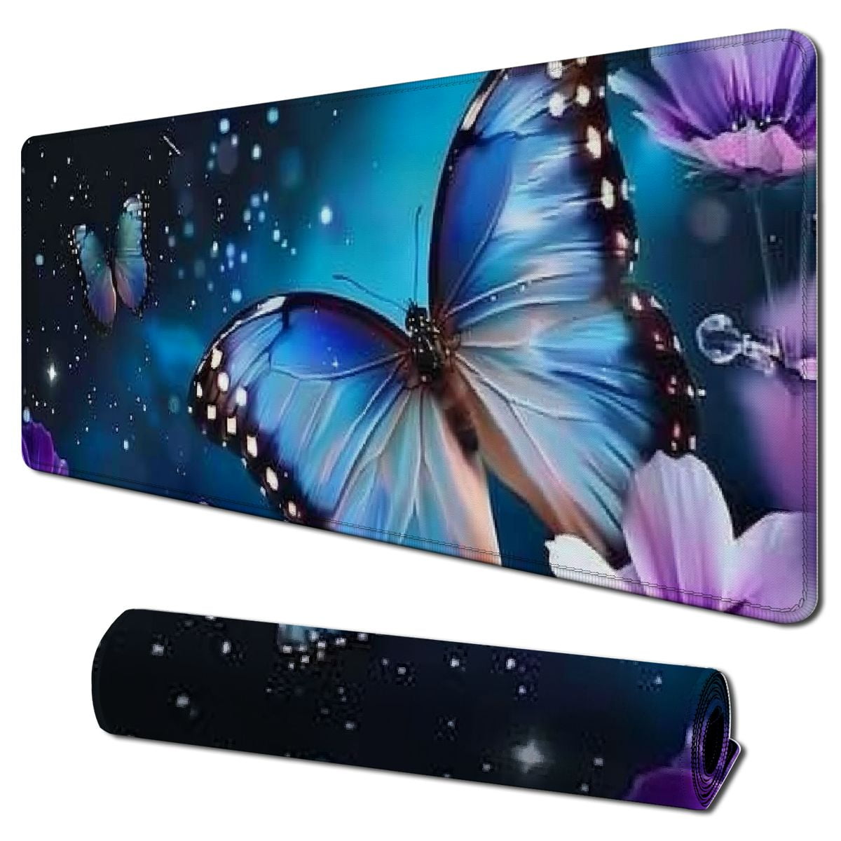 Large Gaming Mousepad with Non-Slip Rubber Base Extended Laptop Desk ...