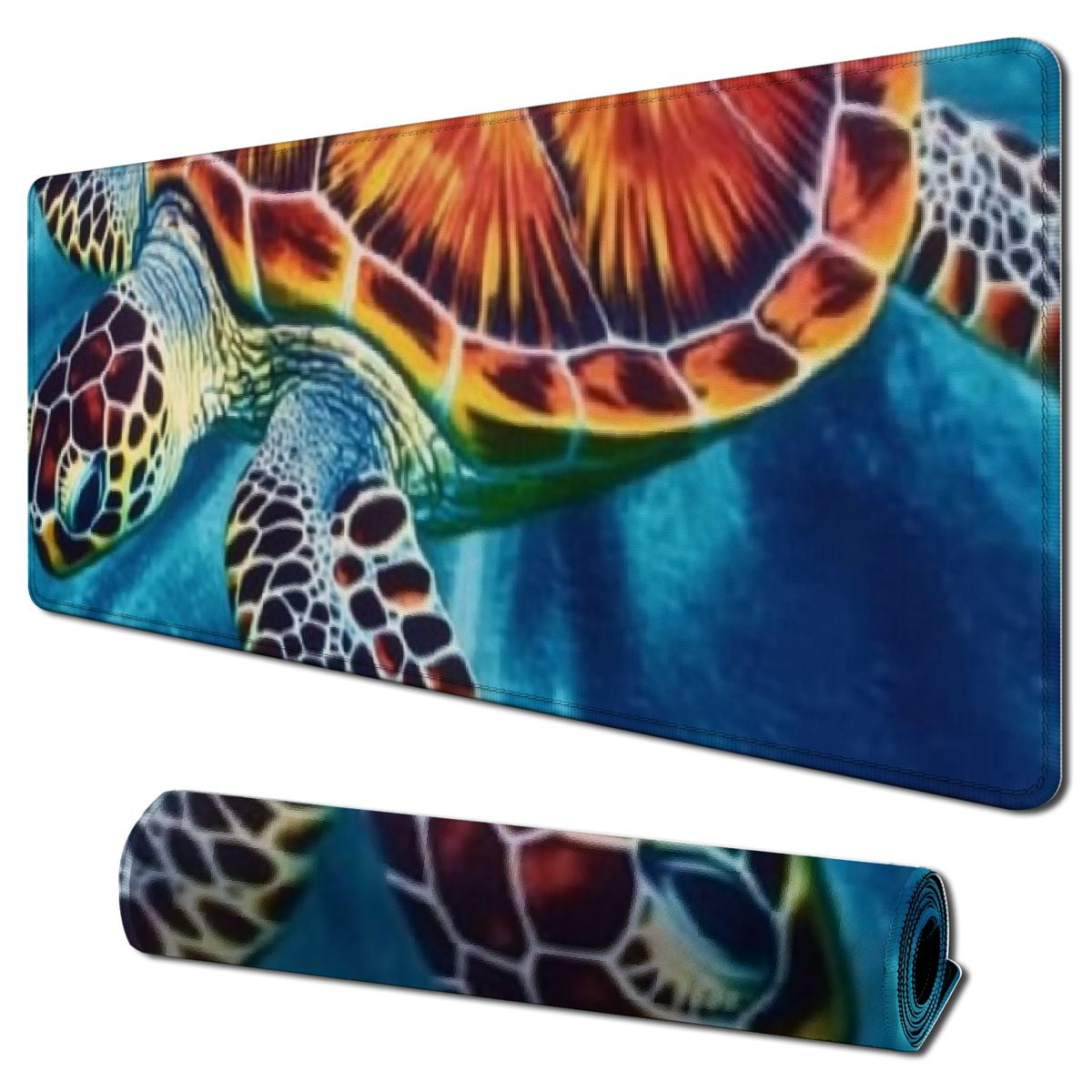 Large Gaming Mousepad with Non-Slip Rubber Base Extended Laptop Desk ...