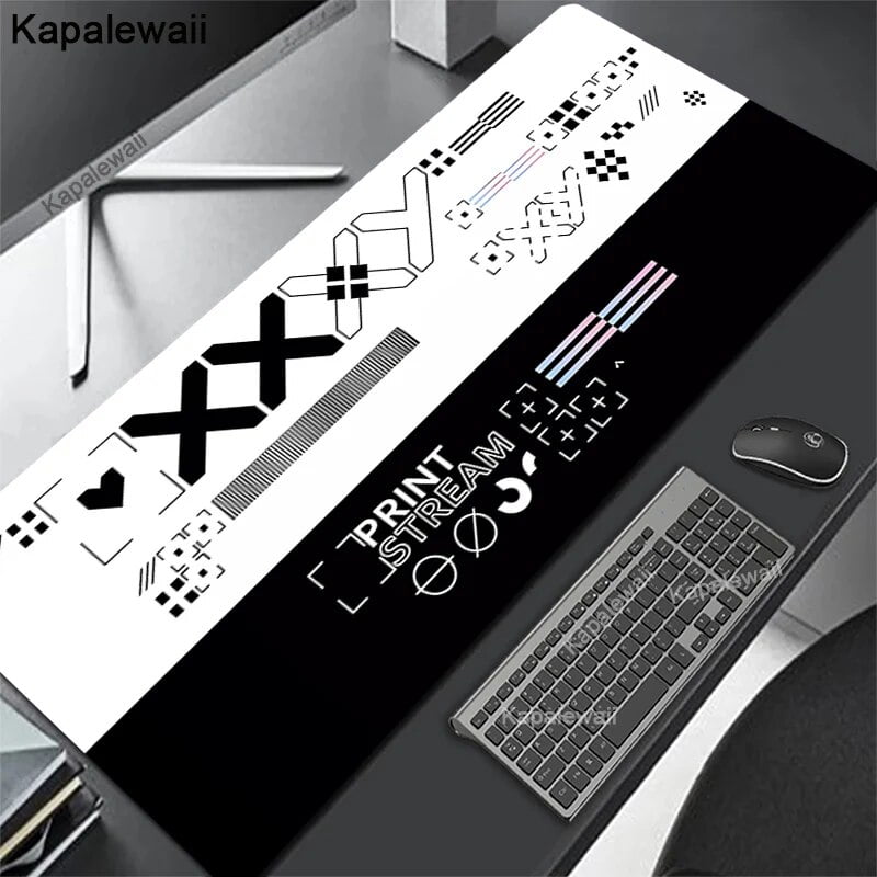 Large Gaming Mousepads RGB Print Stream Mouse Pad Computer Mousepad ...