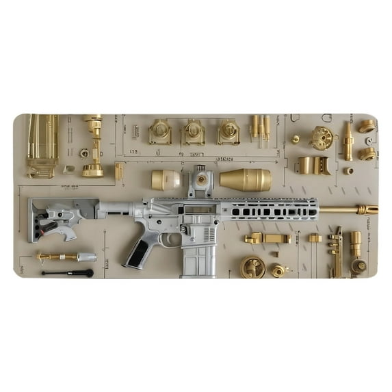 Large Gaming Pad Cool Build Parts Display for Keyboard and Computer ...