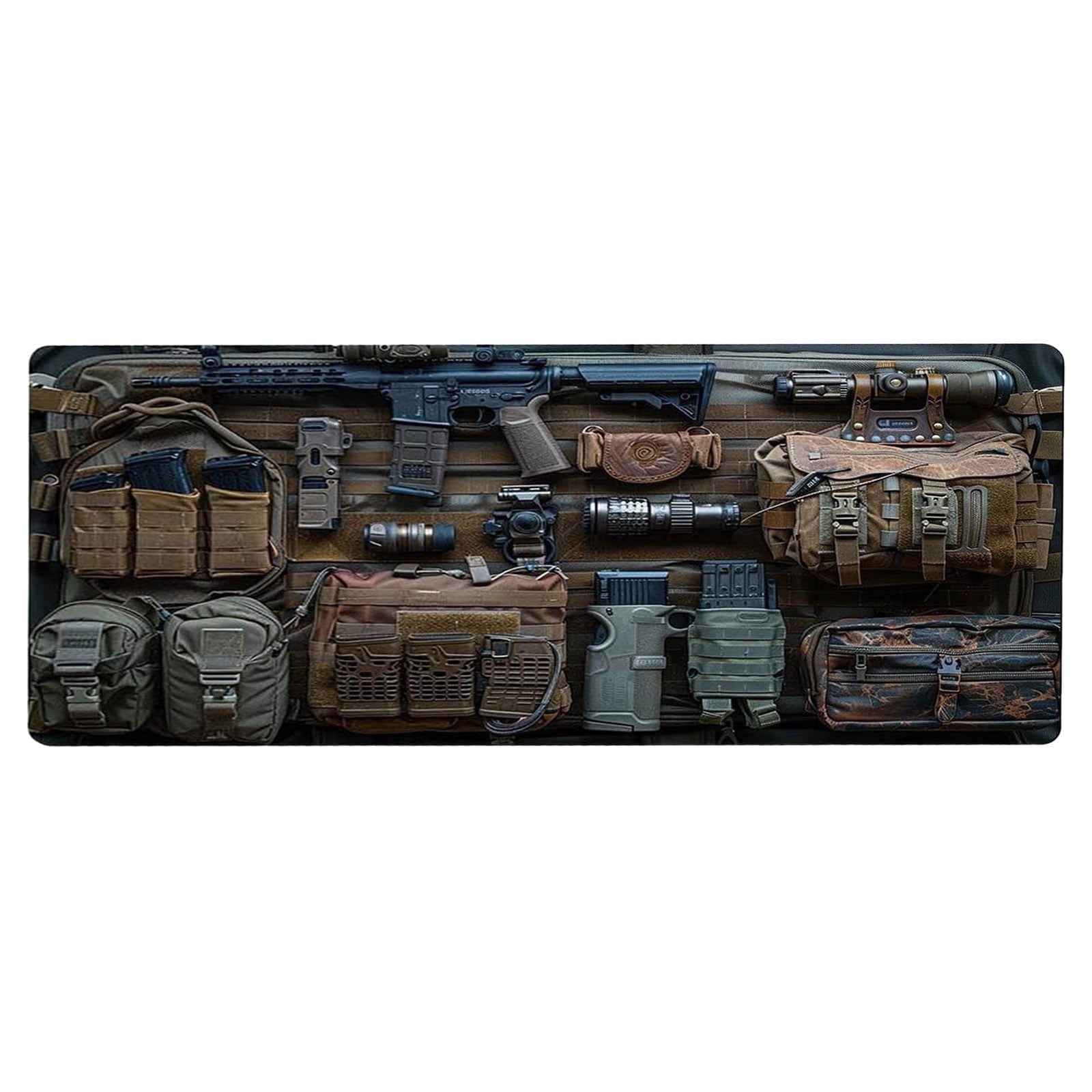 Large Gaming Pad - Stylish Desk Protector for Desktop and Laptop Use ...