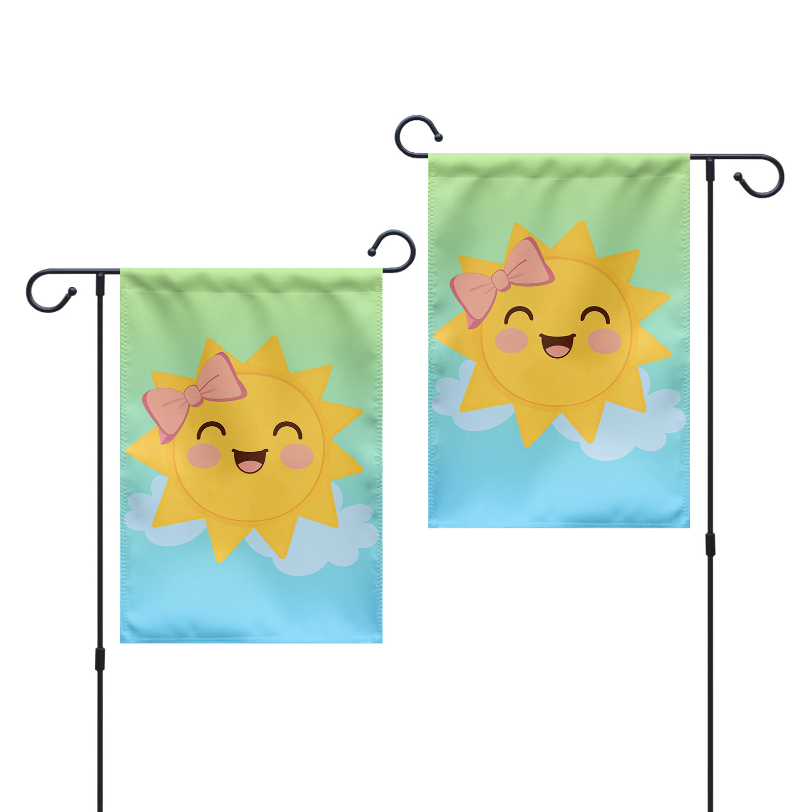 Large Garden Flag – Vibrant Summer Welcome Flags for Outside, Perfect ...