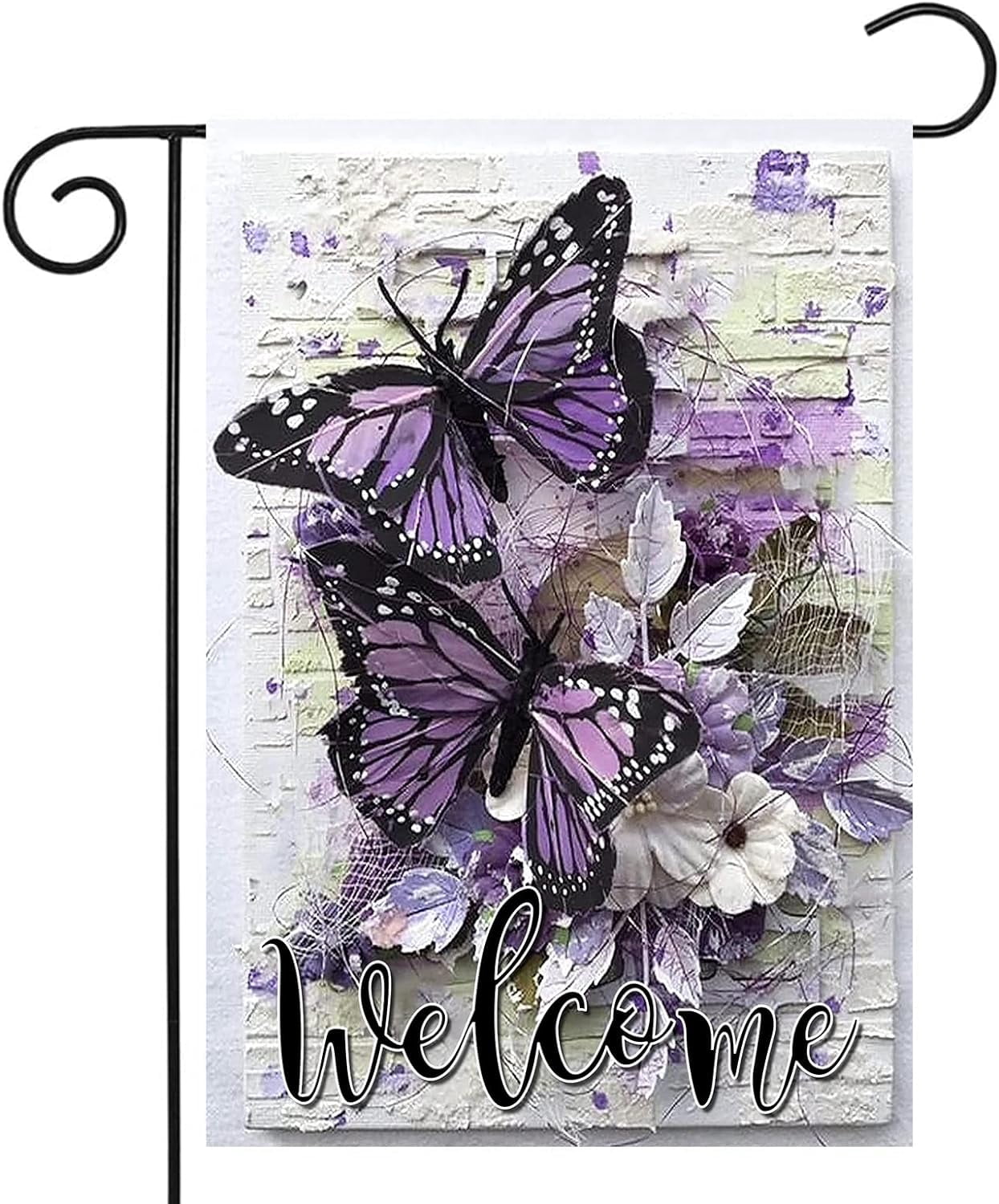 Large Garden Flags 28 X 40 Double Sided,Welcome Yard Flags Summer ...