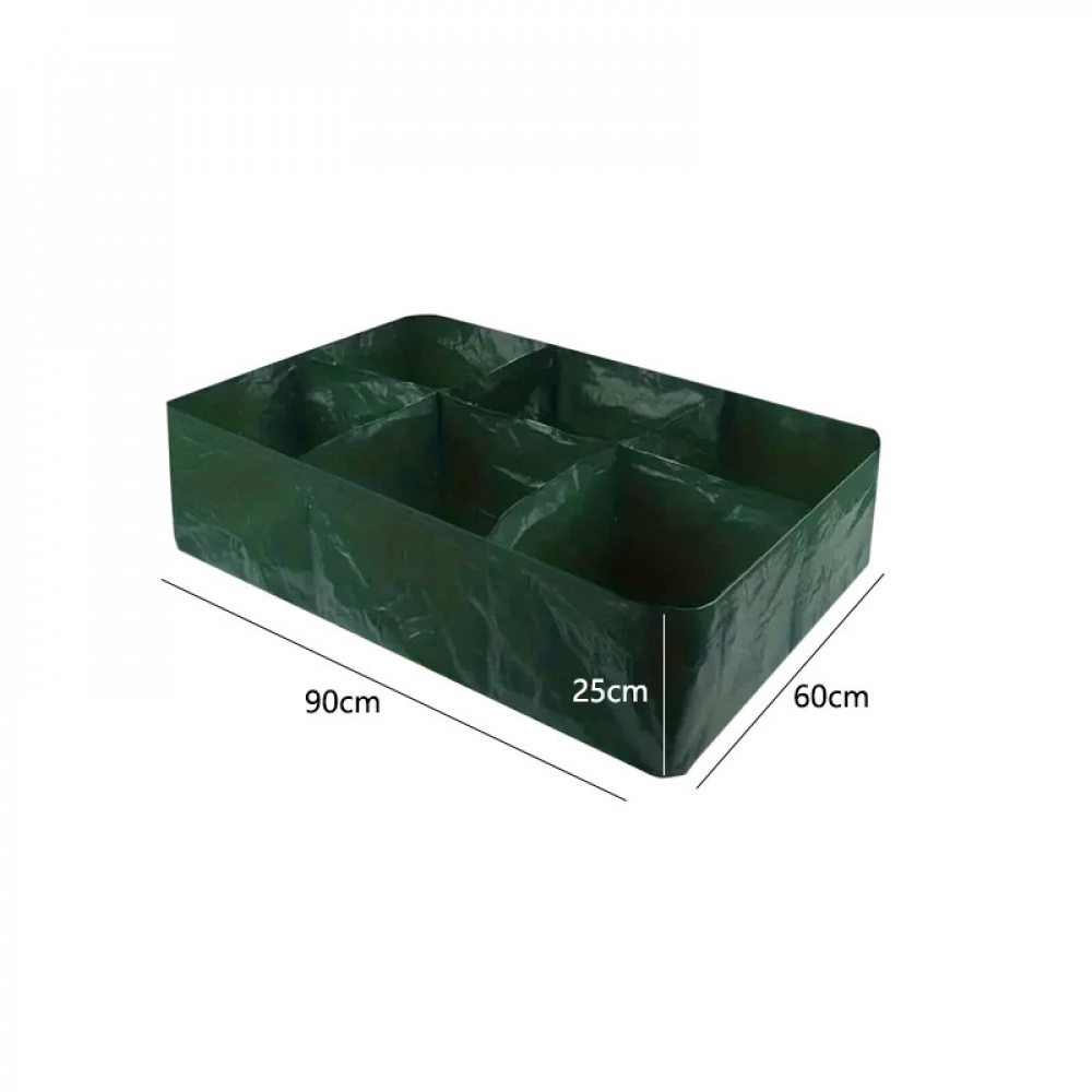 Large Garden Planting Bag Multi-grid Vegetable Pot Flower Nutrition ...