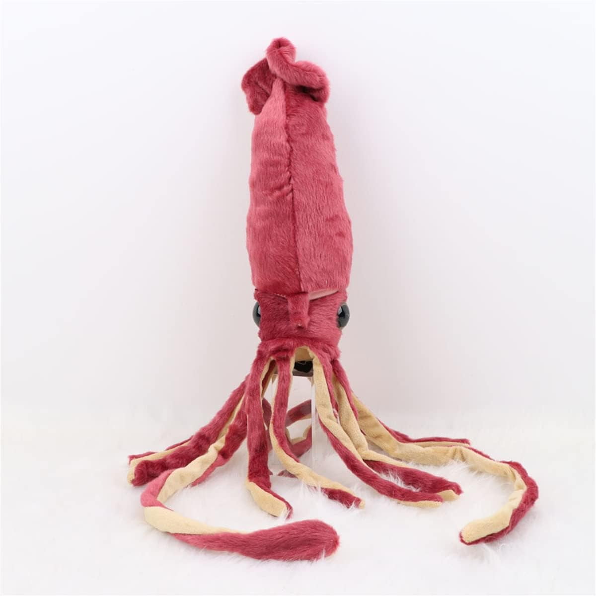 Large Giant Red Squid Stuffed Animal Plush Pillow Toy Realistic King ...