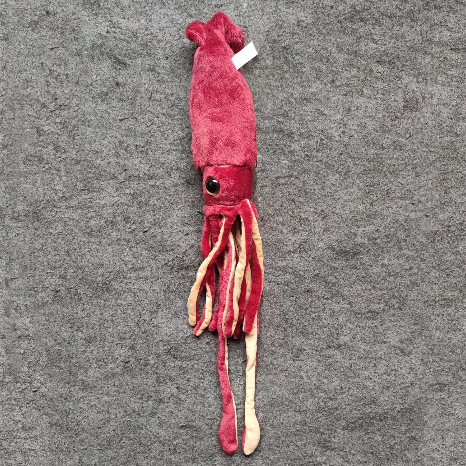 Large Giant Red Squid Stuffed Animal Plush Pillow Toy Realistic King ...