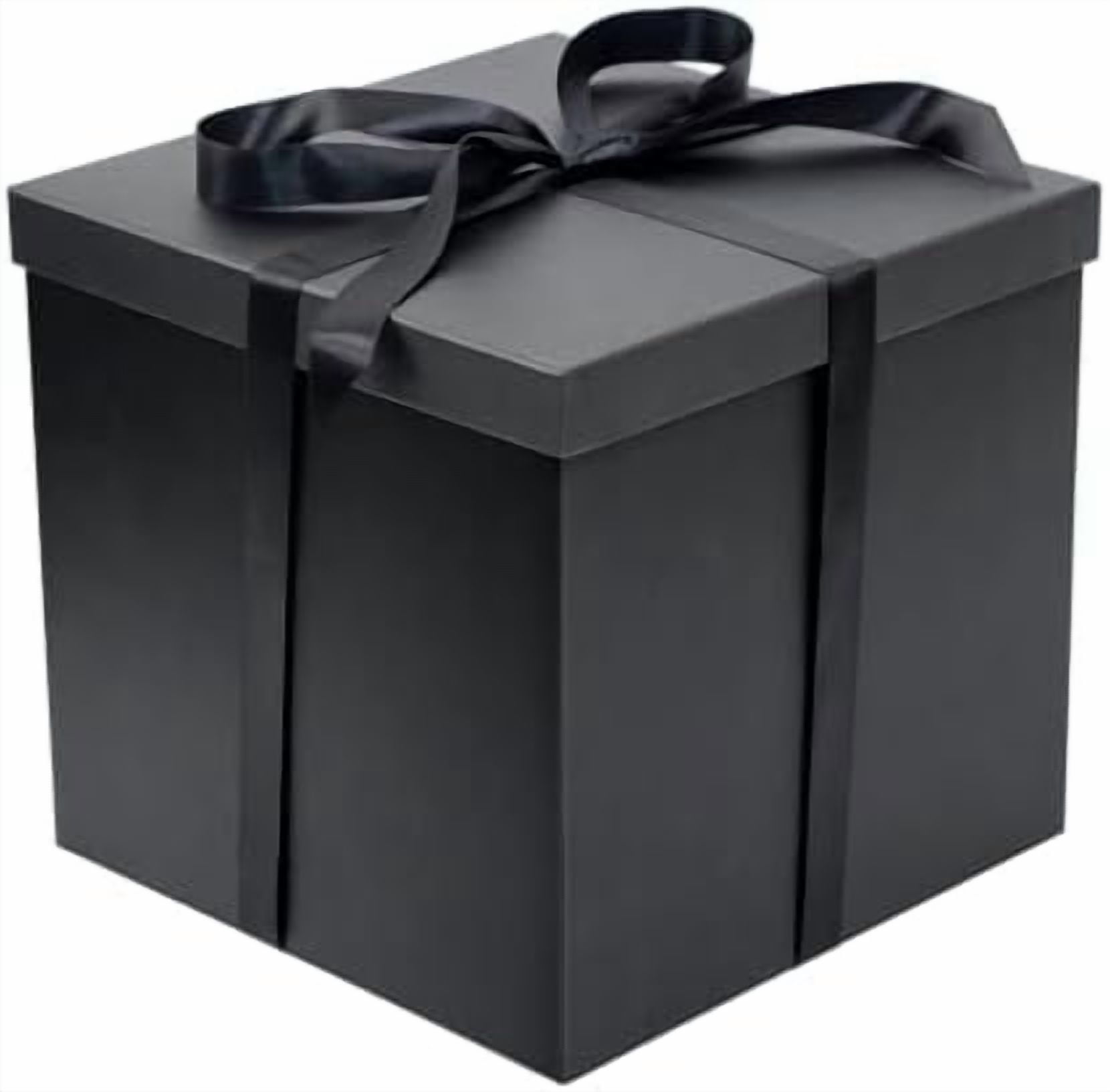 Large Gift Box with Lid for Present Collapsible Gift Box with Filler ...