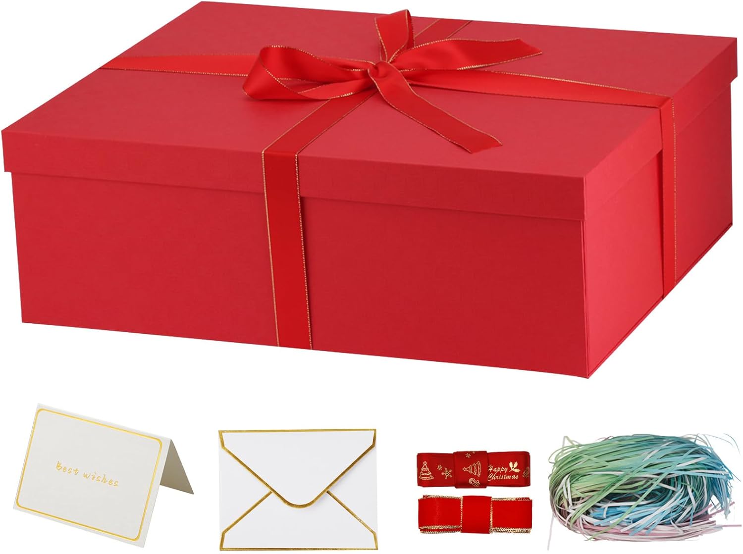 Large Gift Boxes with Lids 16.5x13x5.5 inches,Boxes for Christmas ...