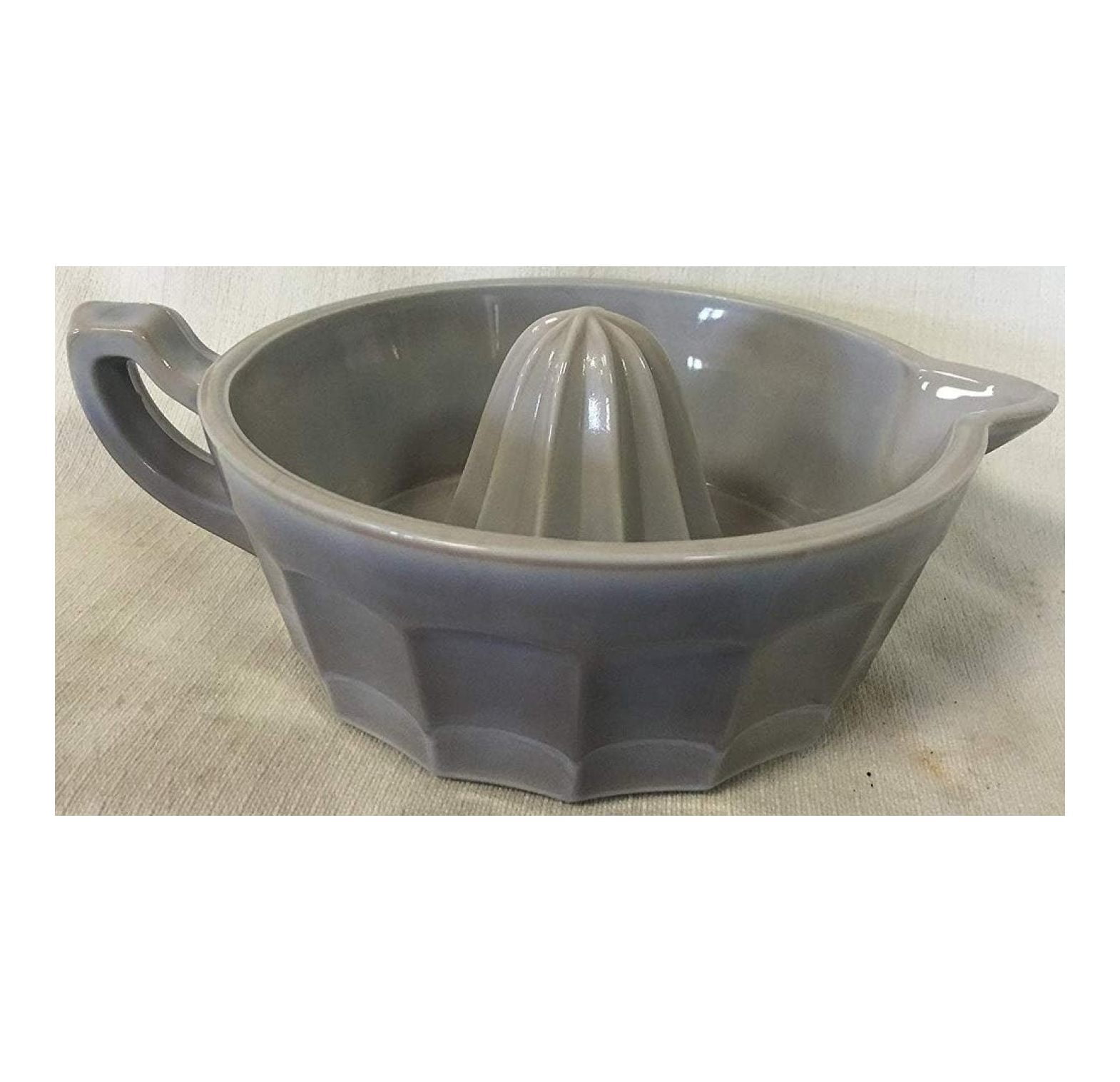 Large Glass Grapefruit or Orange Juice Reamer - Mosser Glass - USA ...