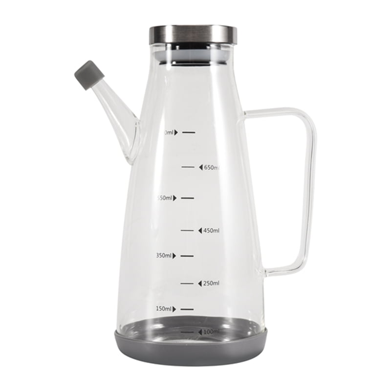 Large Glass Oil Bottle for Cooking, 25Floz Oil and Vinegar Dispenser ...