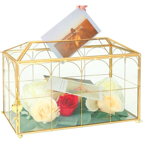 Gold Glass Box