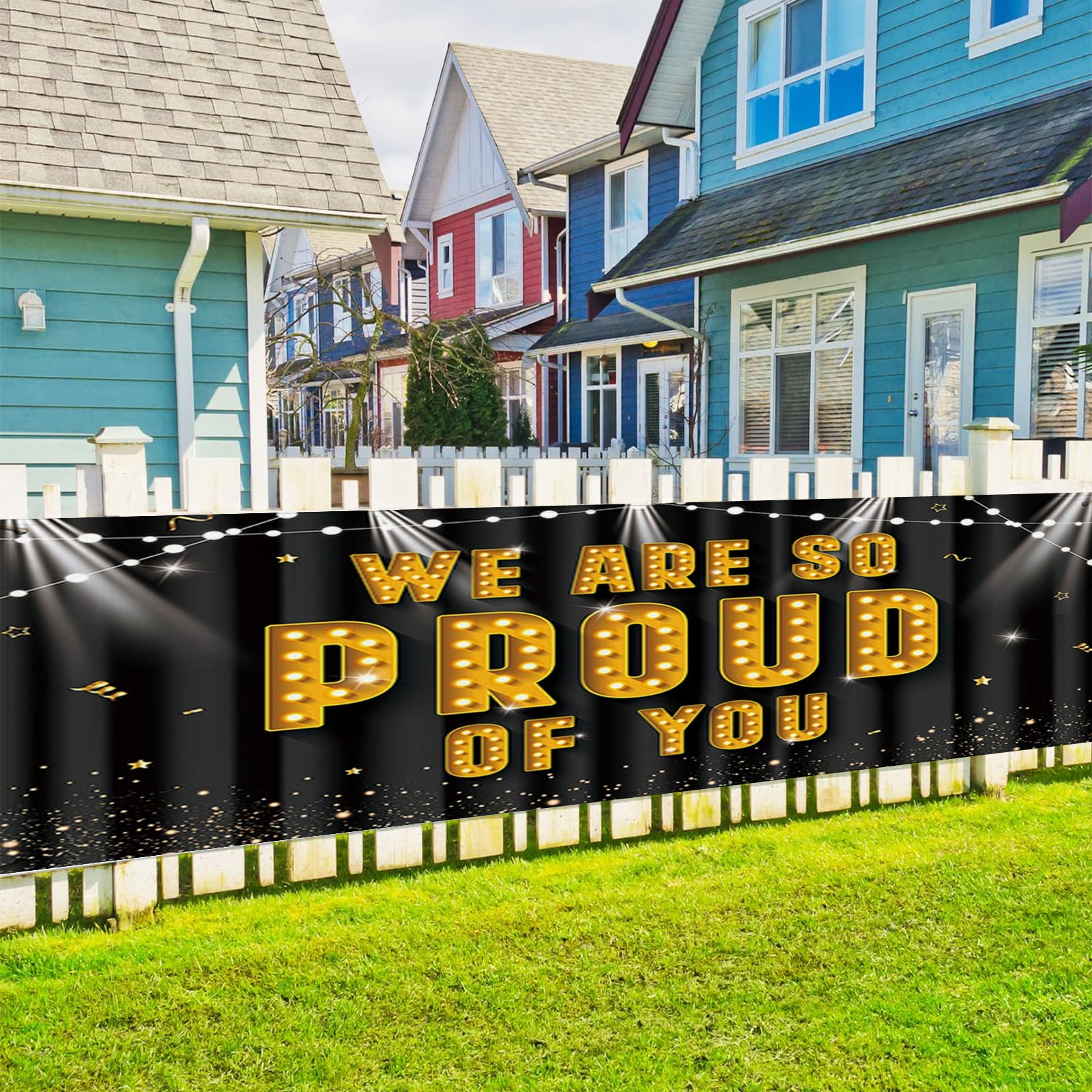 Large Graduation Party Banner Decorations Graduate Banner Flag ...