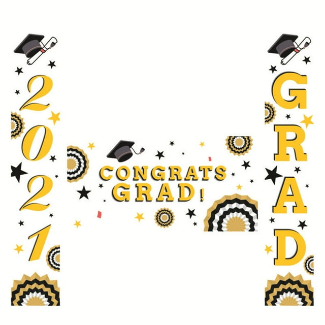 Large Graduation Party Banner Selfie Background Cloth Party Poster ...