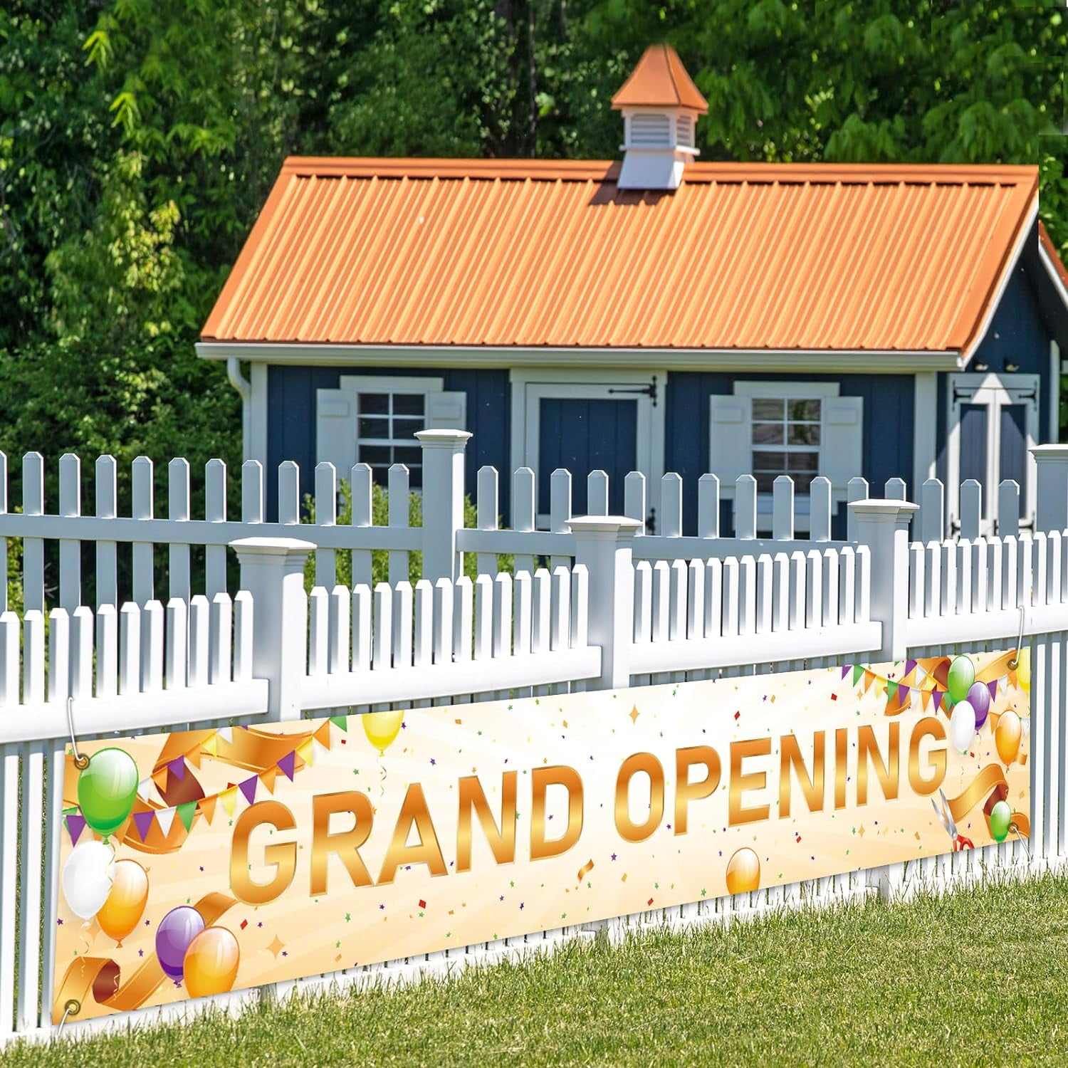 Large Grand Opening Banner,New Shop Grand Opening Decorations,Grand ...
