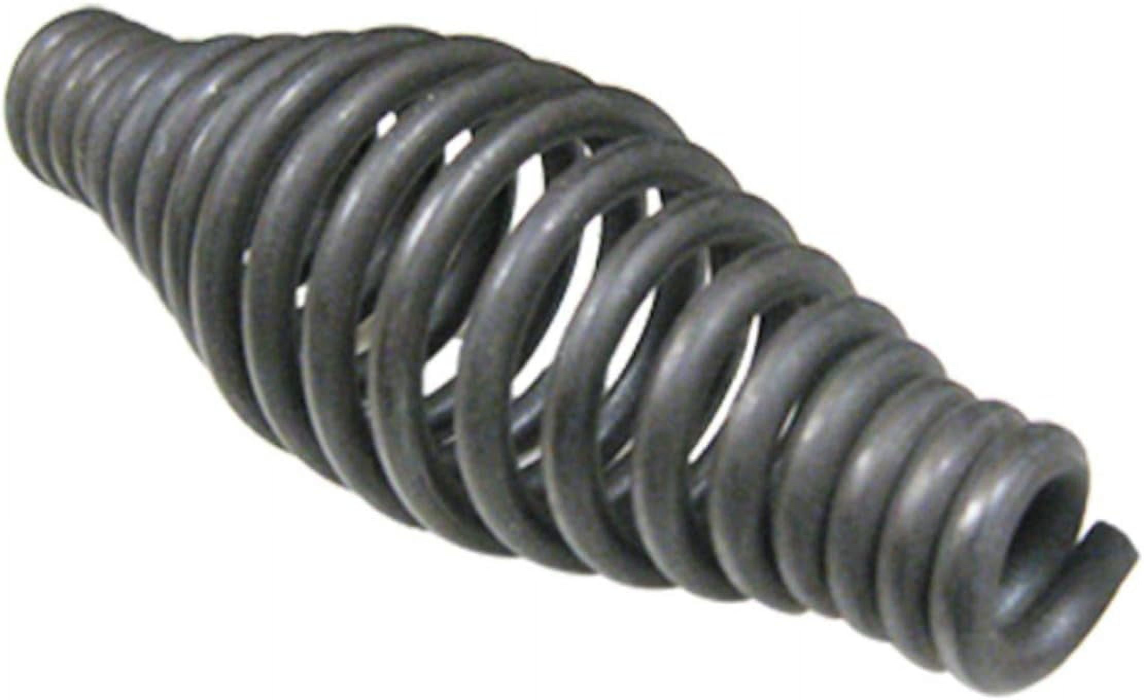 Large Grip Spring Stove Handle, Bare Steel Finish, Tapered at Both Ends ...