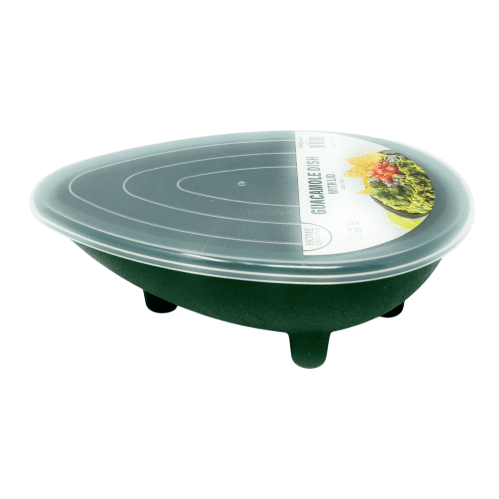 Large Guacamole Bowl with Lid (30oz), Serving Salsa, Guacamole, Dips ...