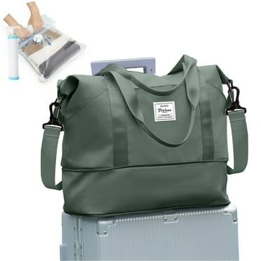 "Licensed Stitch Duffle Bag with PVC Printed Panel, Overnight Weekender ...