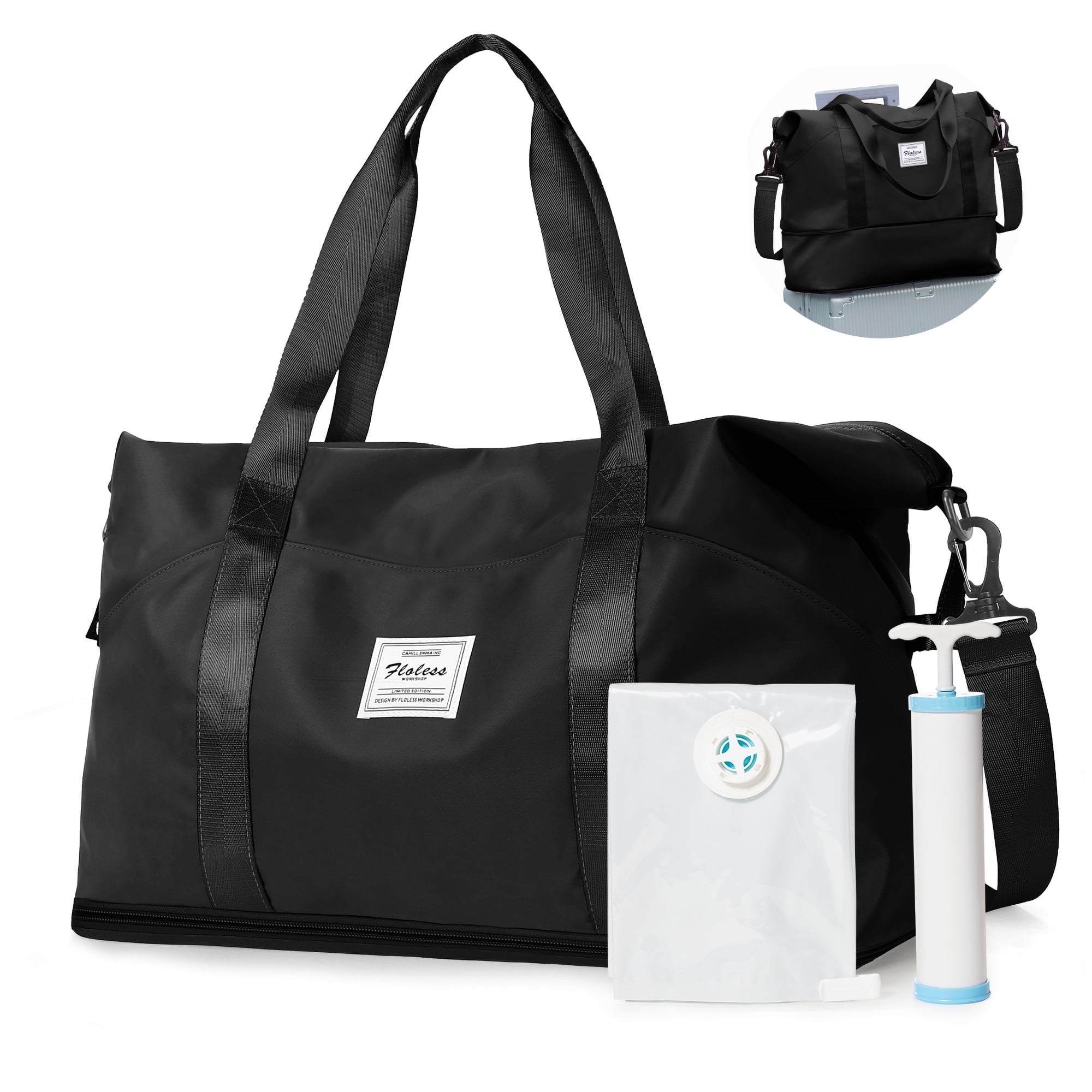 Large Gym Bag for Women,Carry on Duffel 18 x 14 x 8 inches Spirit ...