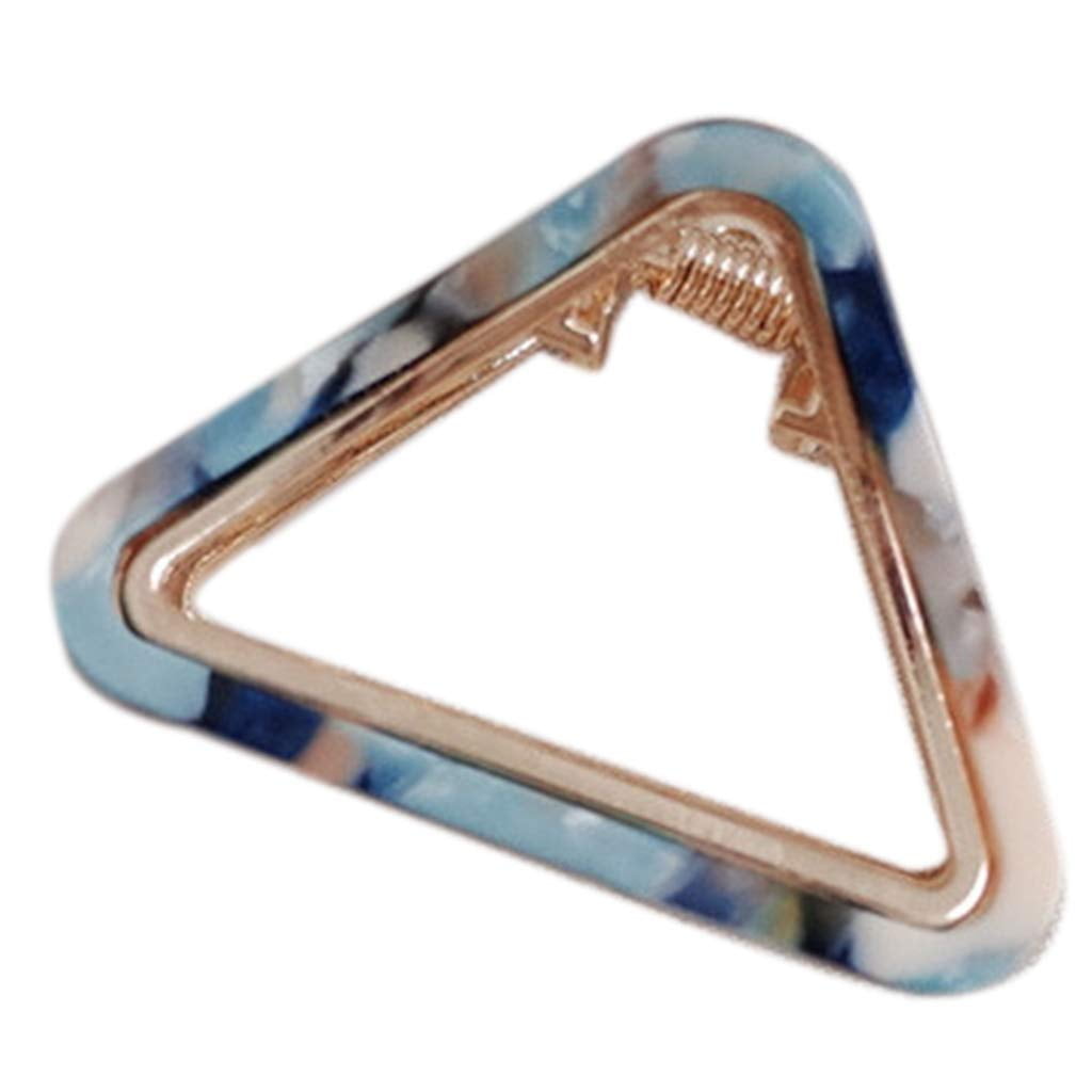 Large Hair Claw Clips Triangle Hollow Out Geometric Hairpins Jaw Clips ...