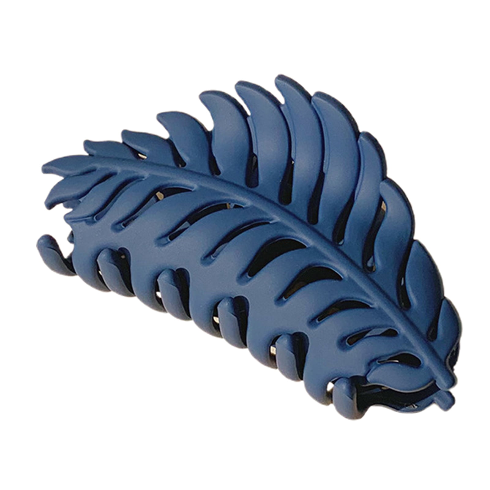 Large Hair Claw Clips for Woman,Non-slip Matte Leaf Shape Clips,Hair ...