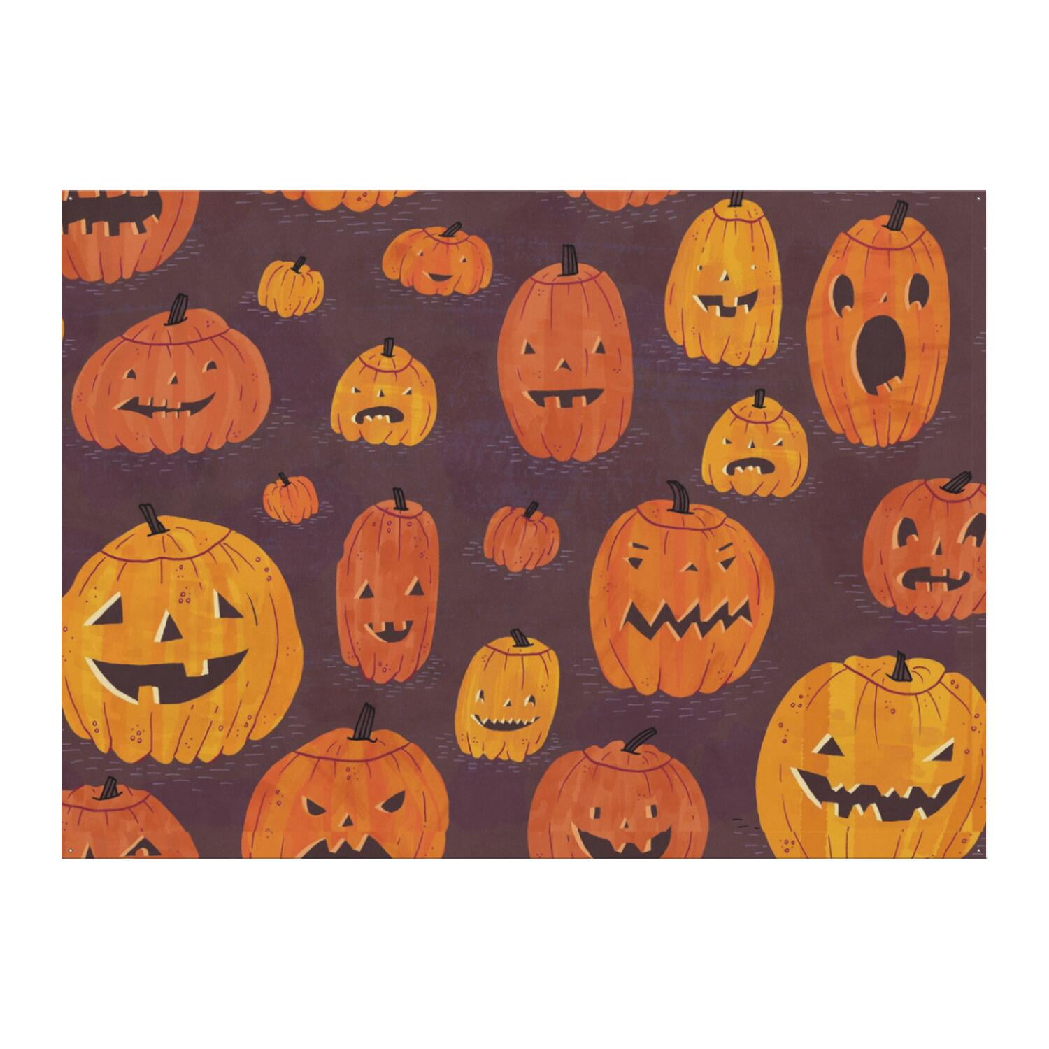 Large Halloween Studio Backdrop 8x6ft - Gothic Spooky Night with Ghost ...