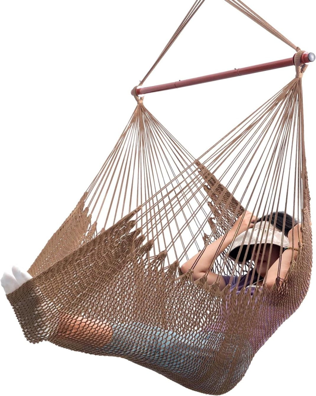 Large Hammock Chair,Caribbean Hammock Chair with Spreader Bar,Large ...