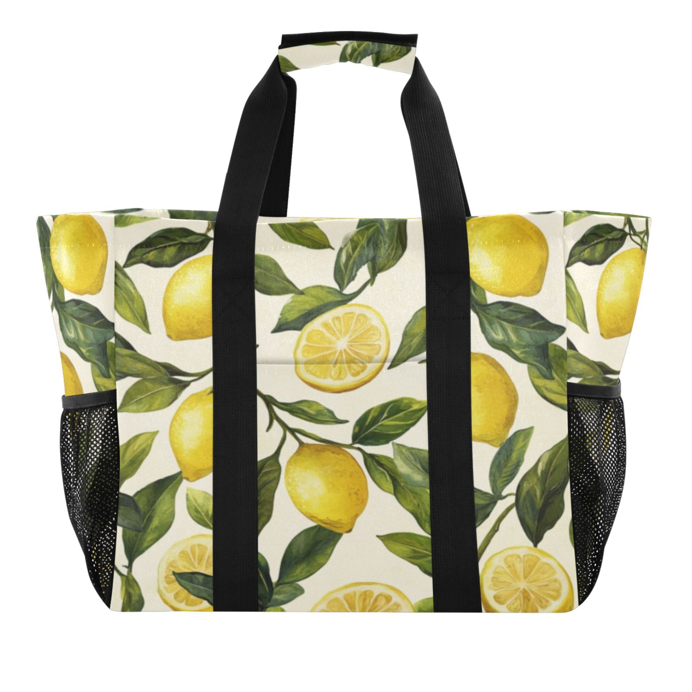 Large Hand-Held Storage Bag Kitchen Reusable Grocery Bags， Travel Tote ...