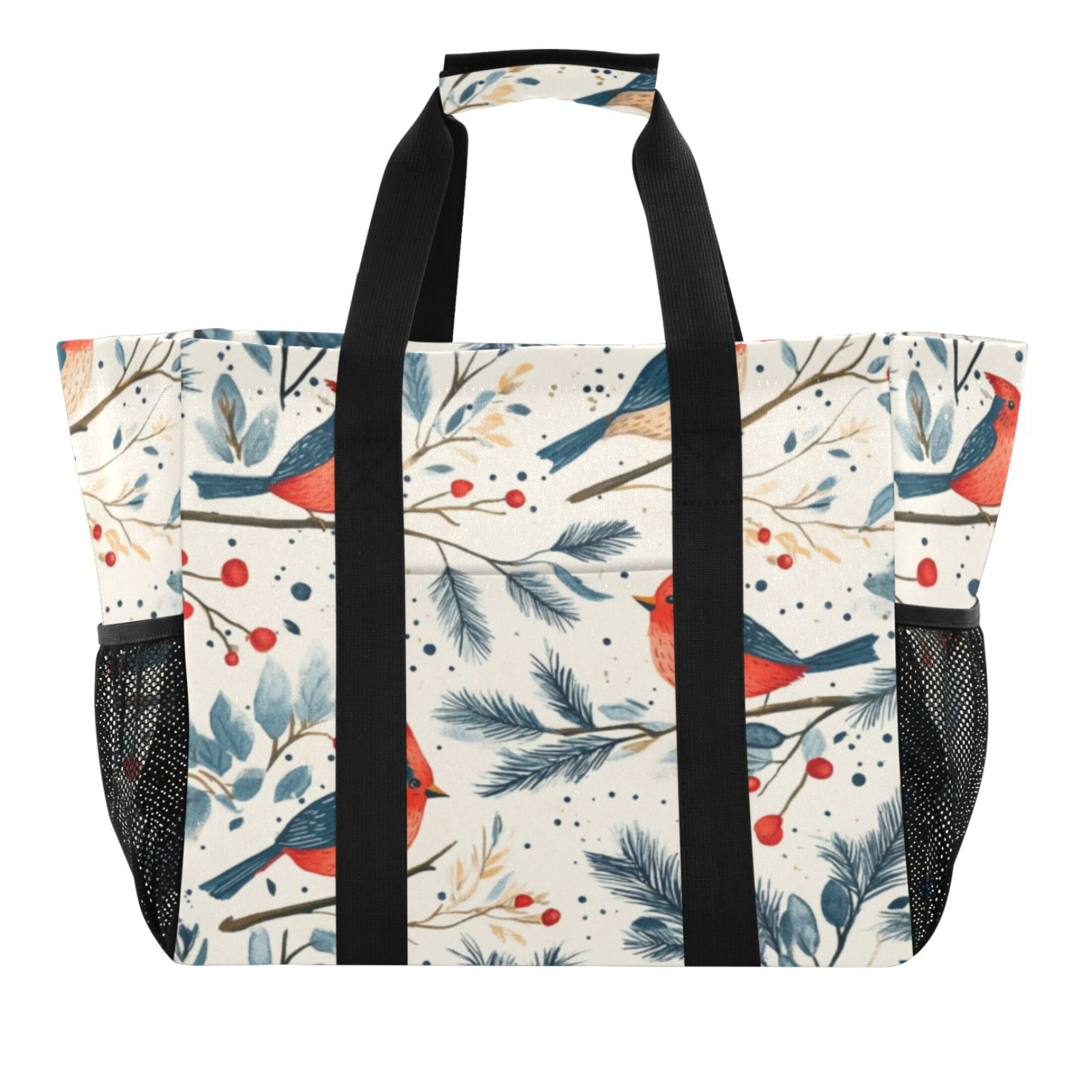 Large Hand-Held Storage Bag Kitchen Reusable Grocery Bags， Travel Tote ...