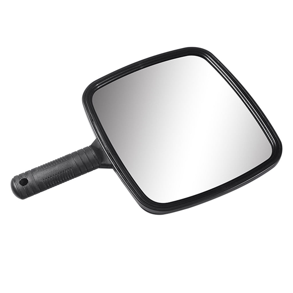 Large Hand Mirror, Large Black Handheld Mirror, Salon Barber ...