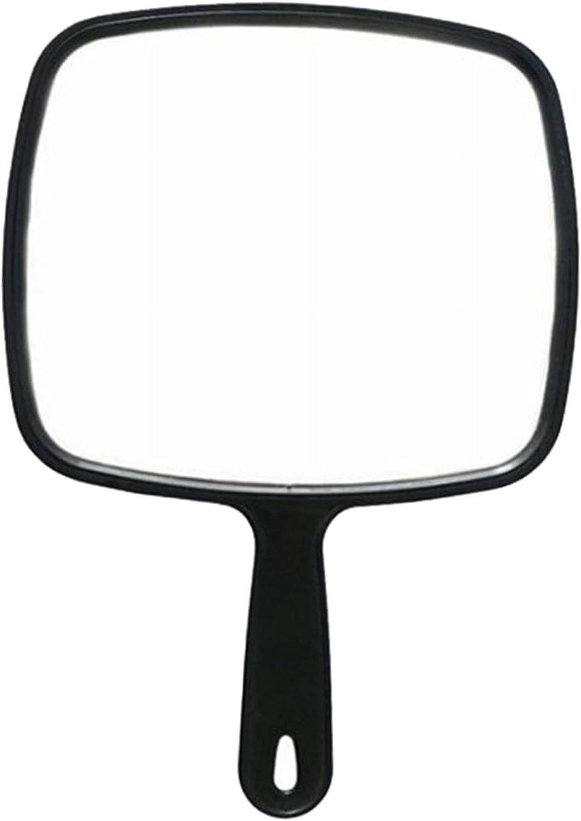 Large Hand Mirror, Salon Barber Hairdressing Handheld Mirror with ...