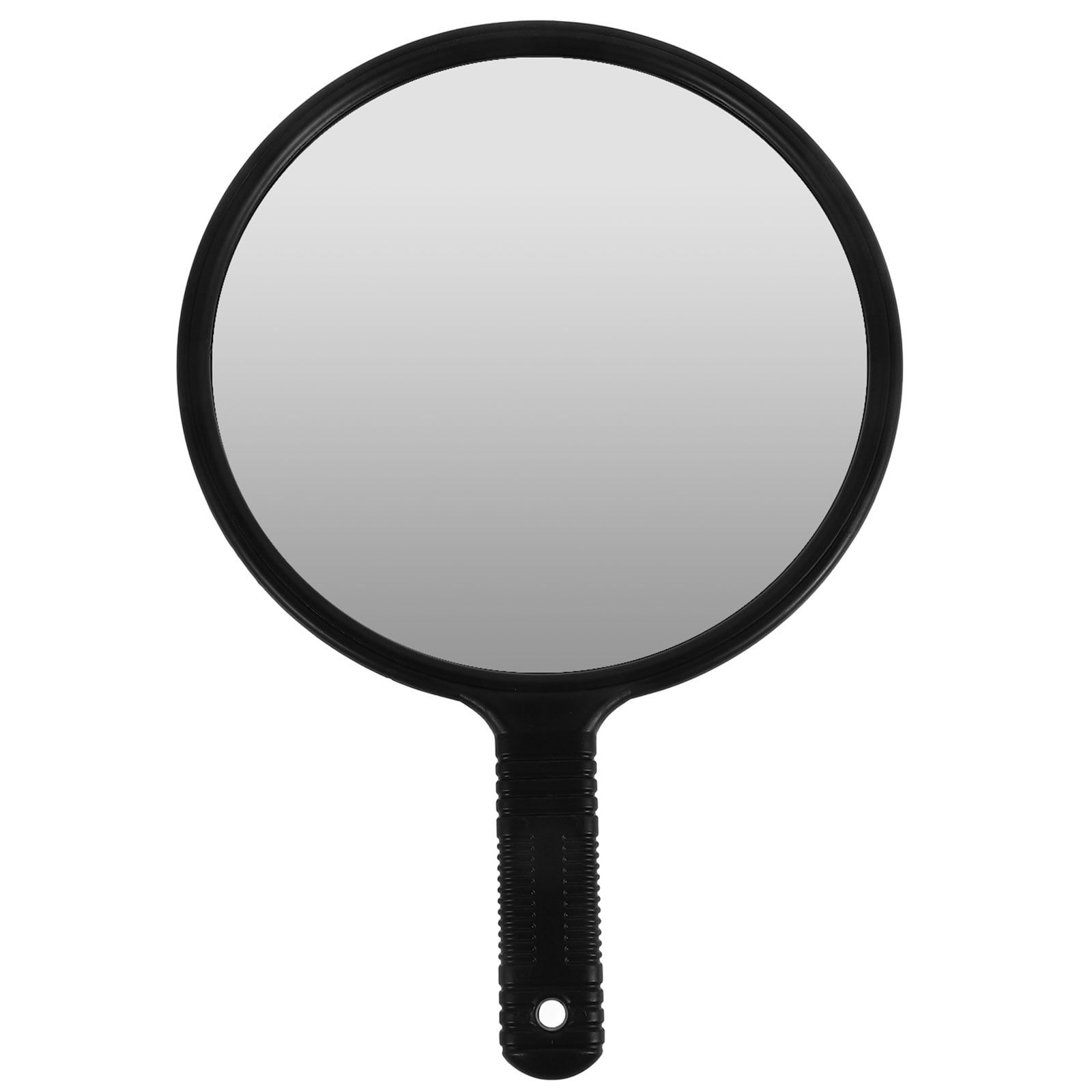 Large Hand Mirror with Handle for Salon Portable Round Vanity Mirror ...