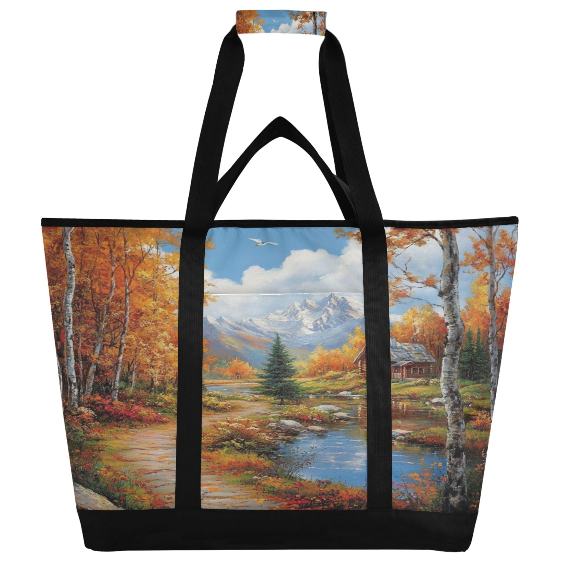 Large Hand-held Ice Pack Picnic Bag Insulation and Refrigeration ...