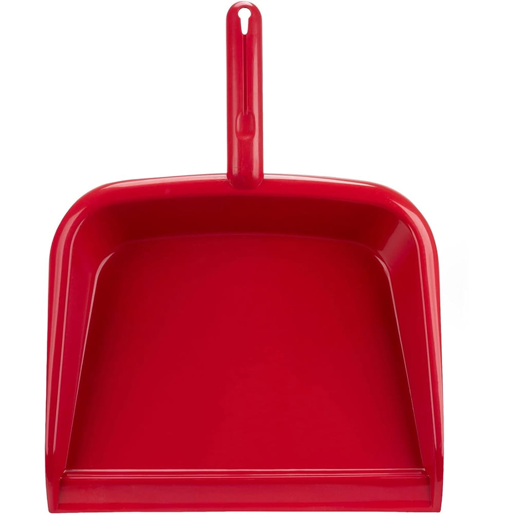 Large Handheld Dustpan with Hanging Hole, Heavy-Duty Plastic Dustpan ...