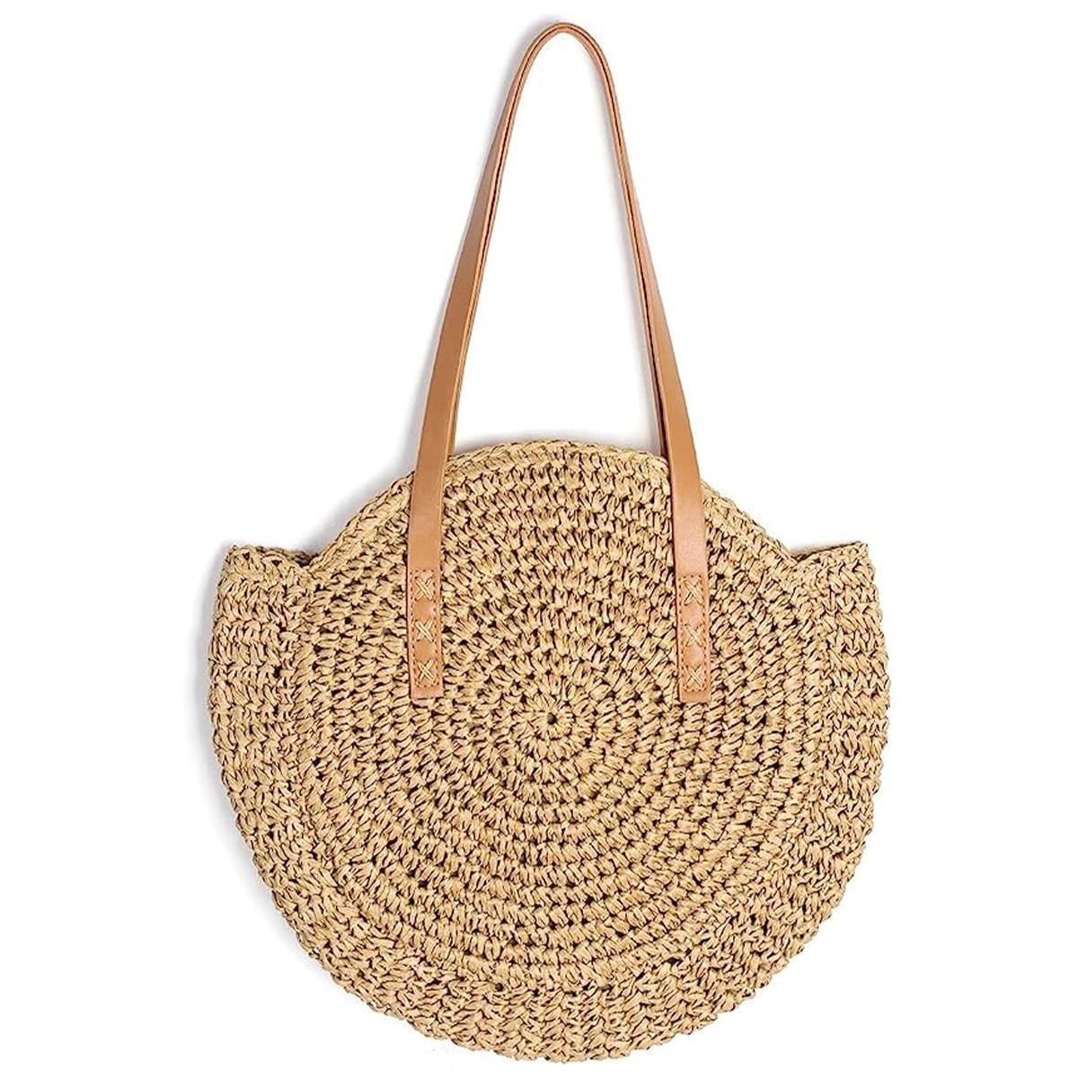 Large Handwoven Straw Tote Bag for Beach, Purse, or Everyday Style ...