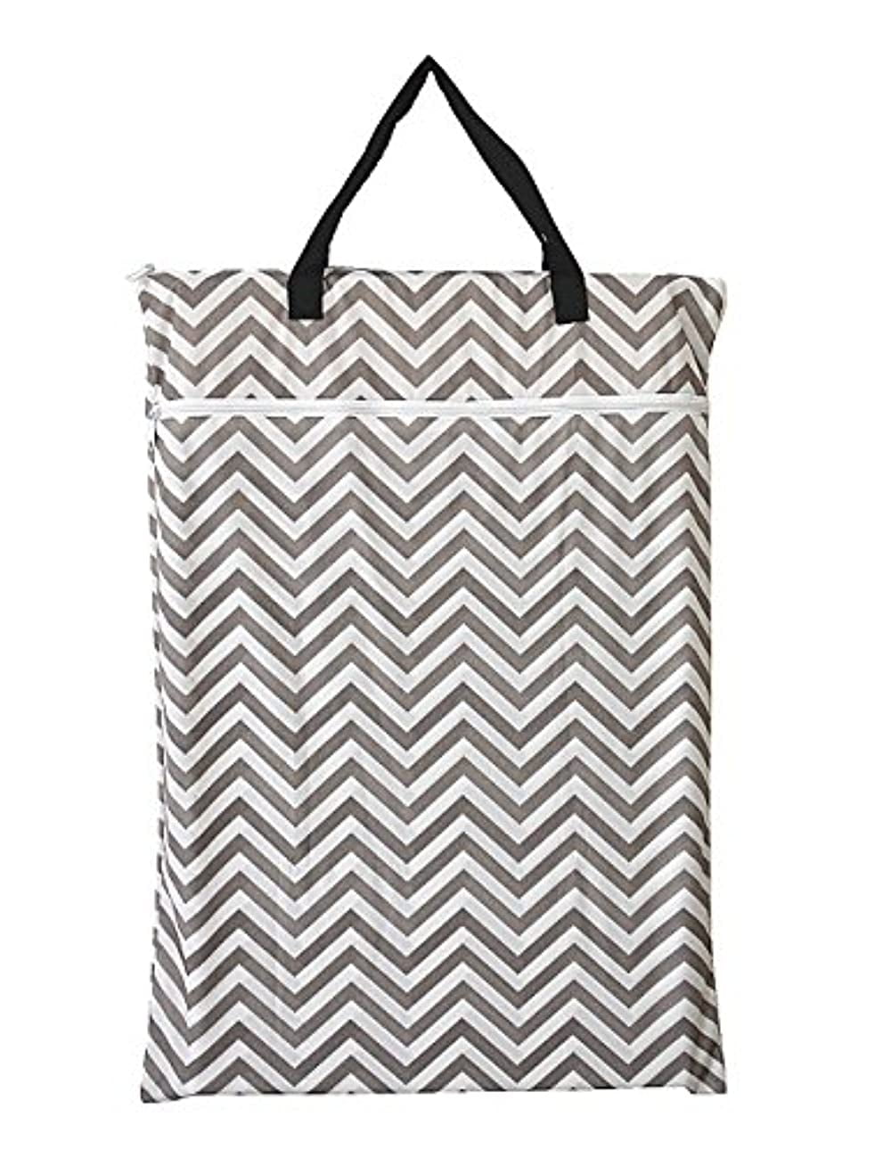 Large Hanging Wet/Dry Cloth Diaper Pail Bag for Reusable Diapers or ...