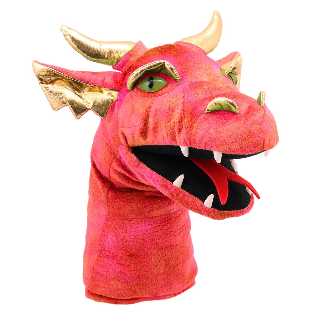 Large Head: Large Head Dragon (Red) Hand Puppet: Dragon (Red) (Other ...