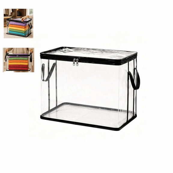 Clear Zippered Storage Bags