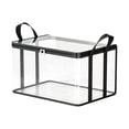 Large Heavy-Duty Thick Plastic Clear Storage Bag for Clothes, Moving ...