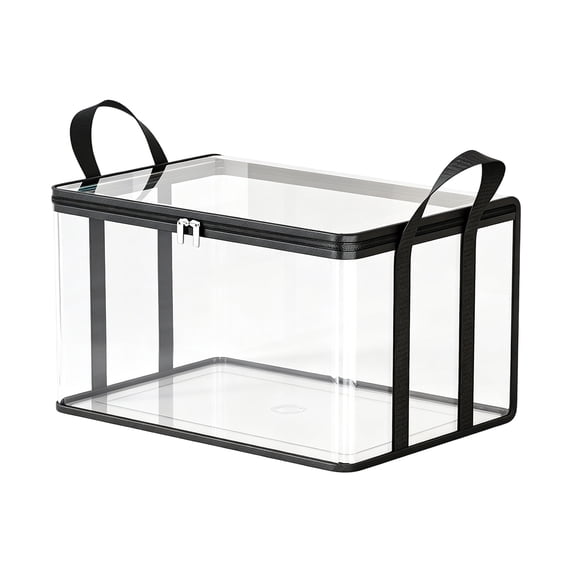 Large Heavy-Duty Thick Plastic Clear Storage Bag for Clothes, Moving ...