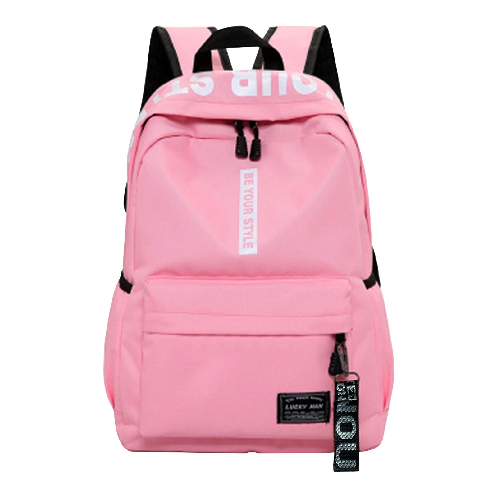 Large High School Student Backpack Sports Bag Female Schoolbag Male ...