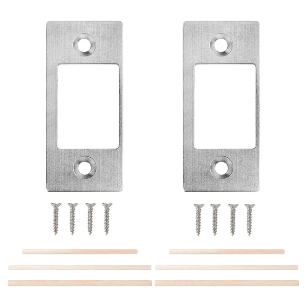 Large Hole Strike Plate Fix Deadbolt Misalignment Deadbolt Restorer ...