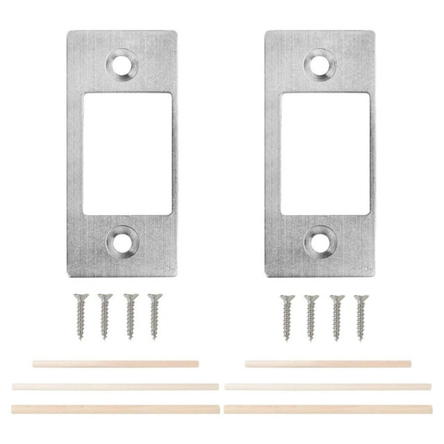 Large Hole Strike Plate Fix Deadbolt Misalignment Deadbolt Restorer ...