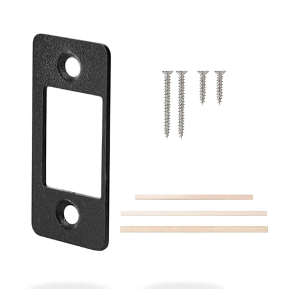 Large Hole Strike Plate Fix Deadbolt Misalignment Deadbolt Restorer ...