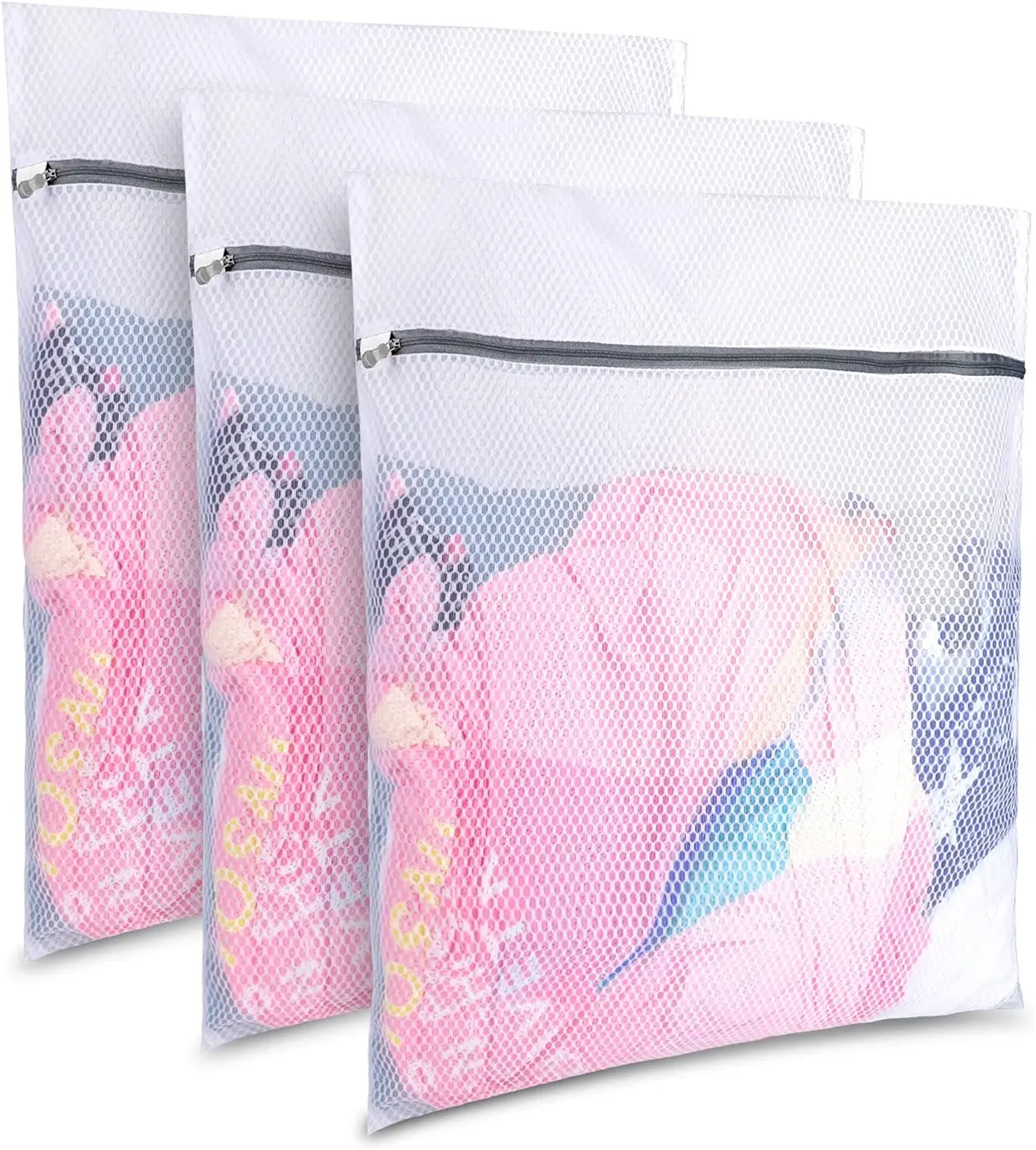 Large Honeycomb Delicates Bags for Washing Machine, 19.7 x 23.6 Inches ...