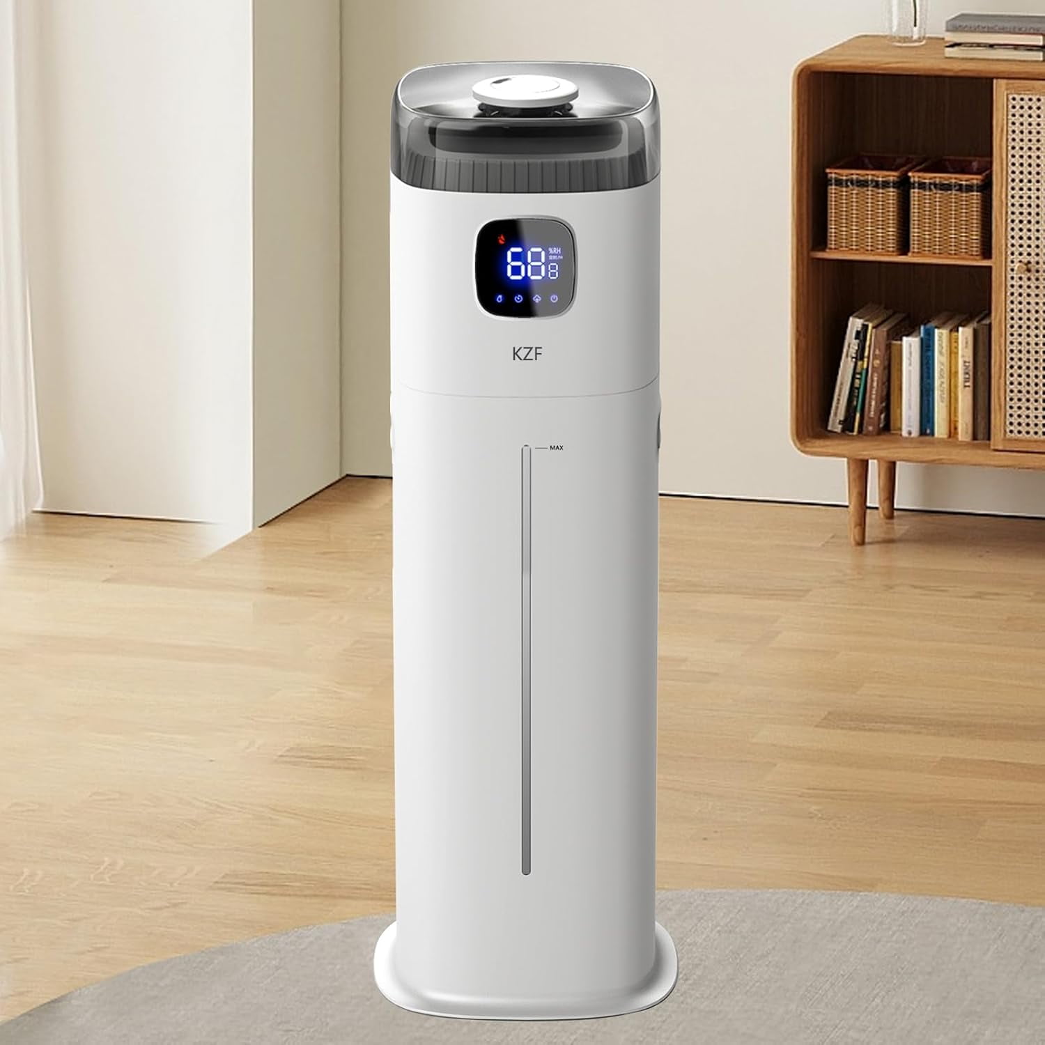 Large Humidifier for Bedroom, 9L/2.5Gallon Ultrasonic Cool Mist ...