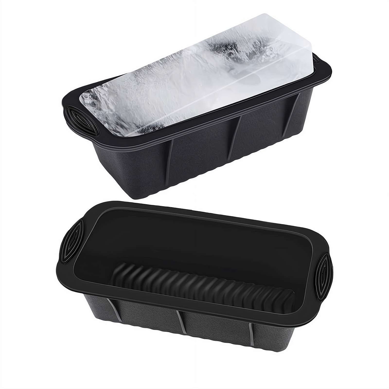 Large Ice Block Mold for Ice Bath, 5 lb Reusable Silicone Ice Cube Tray ...