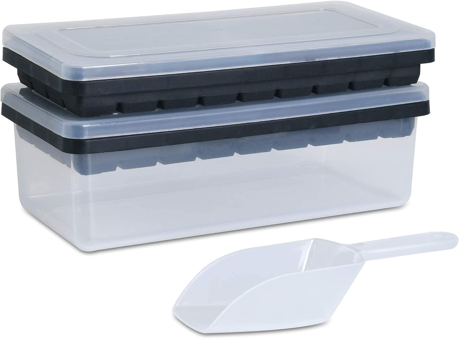 Large Ice Cube Tray, 2'' Ice Ball Maker Mold, 3x8 PCS Sphere Ice Mold ...